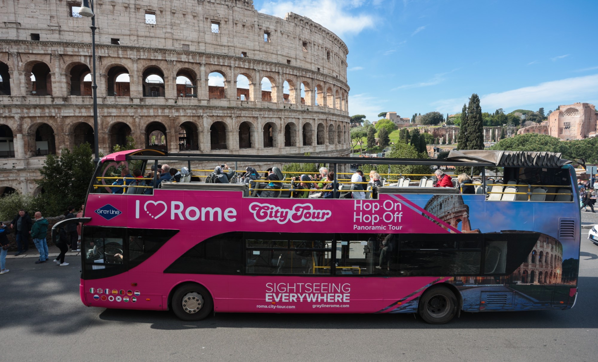 Autobus turístico roma | Exoticviajes.com